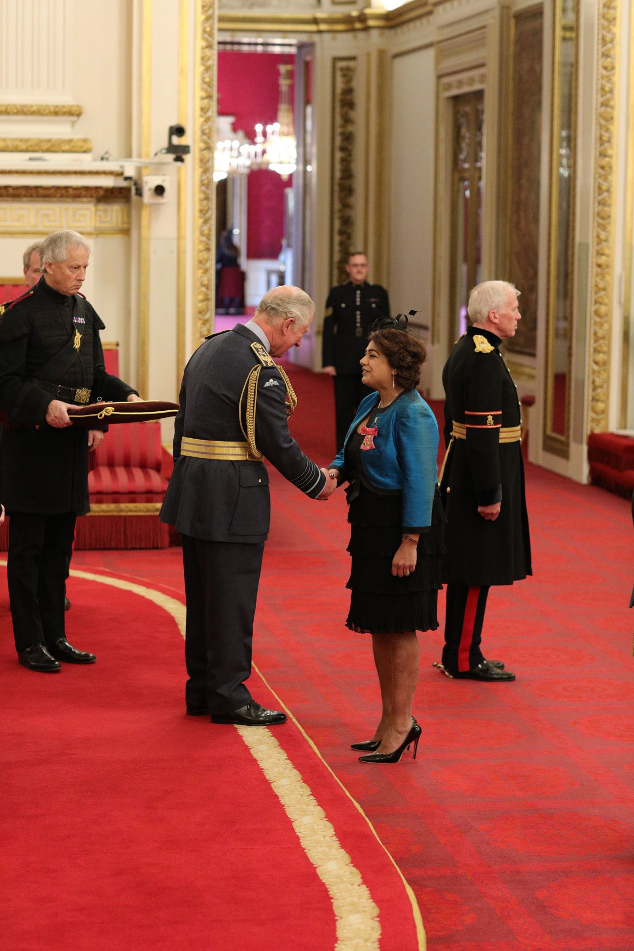 OBE Award Ceremony at Buckingham Palace | Perry Hall MAT